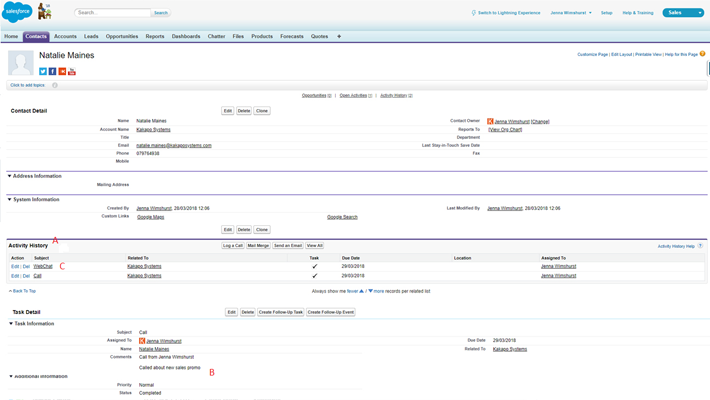 CRM Connector - Kakapo Systems