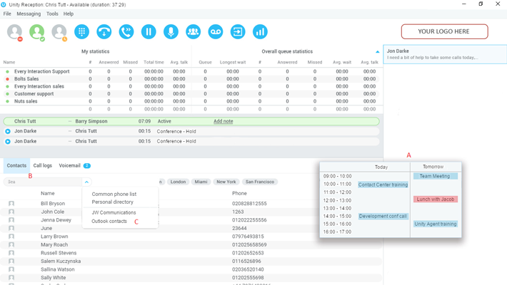 Unity Reception - Kakapo Systems